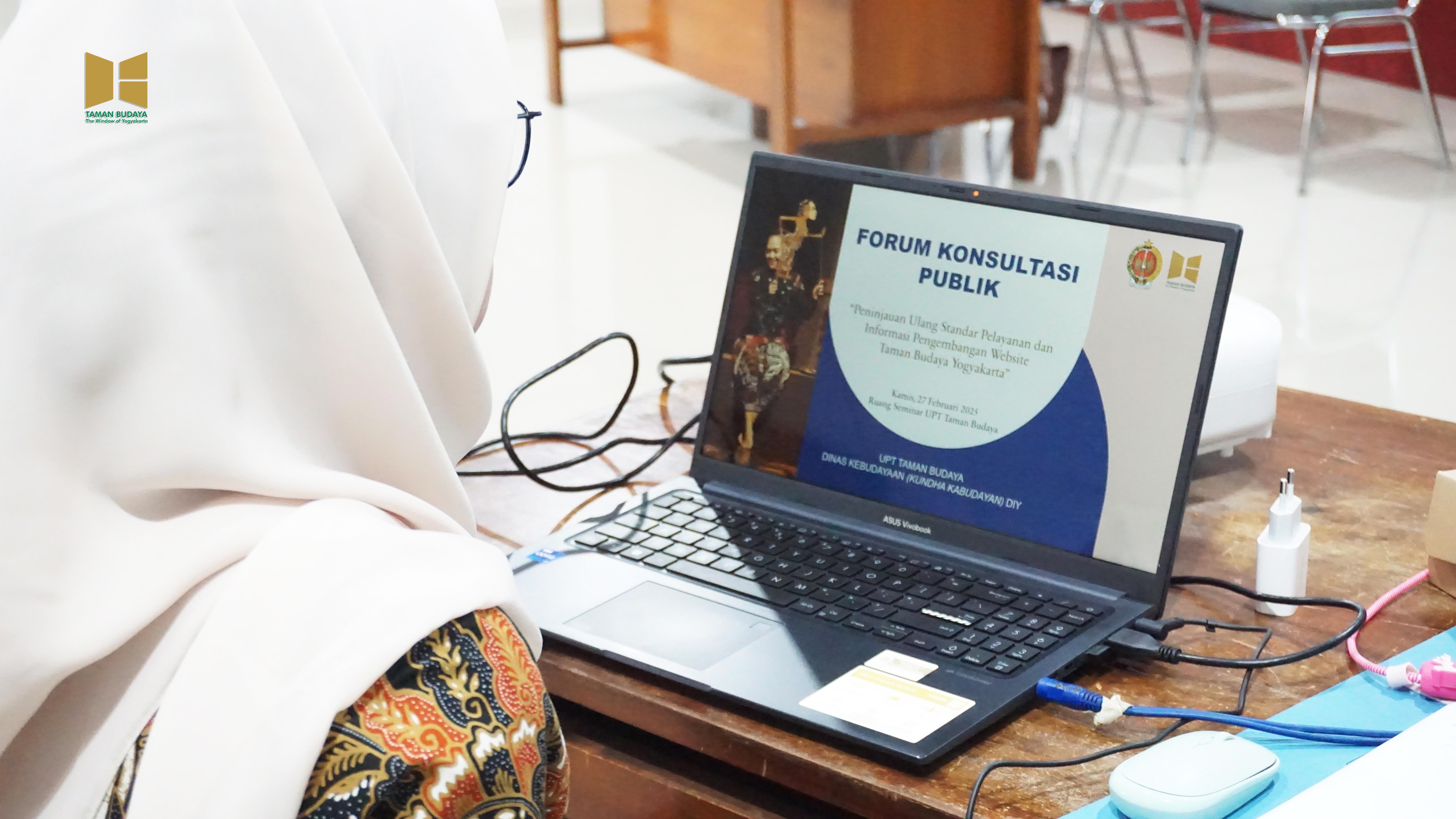 Forum Konsultasi Publik Taman Budaya Yogyakarta